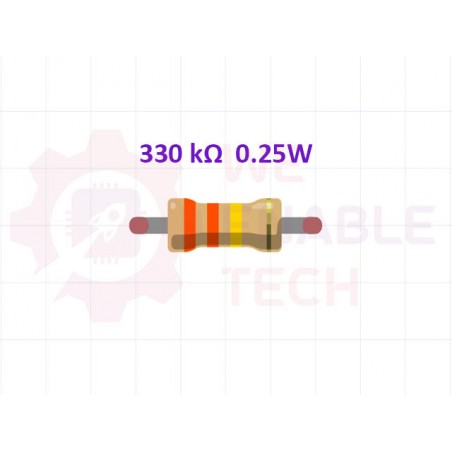 330k ohm 0.25W Resistor (ප්‍රතිරෝධක) in Sri Lanka